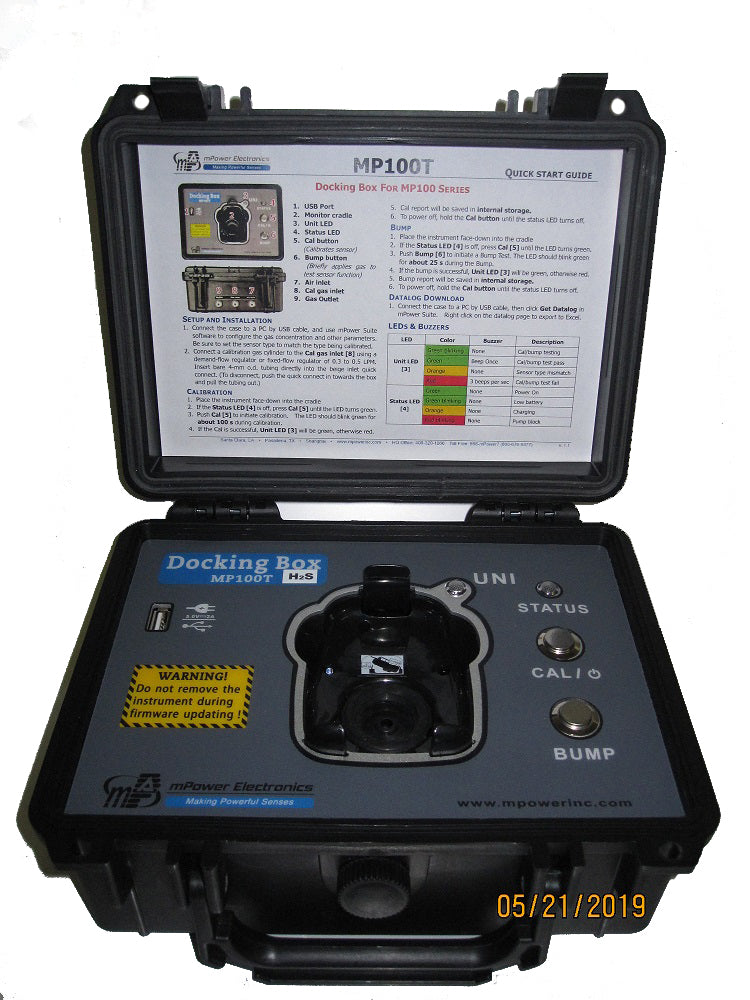 MP100T Single Docking Box for MP100 Series – mPower Electronics, Inc